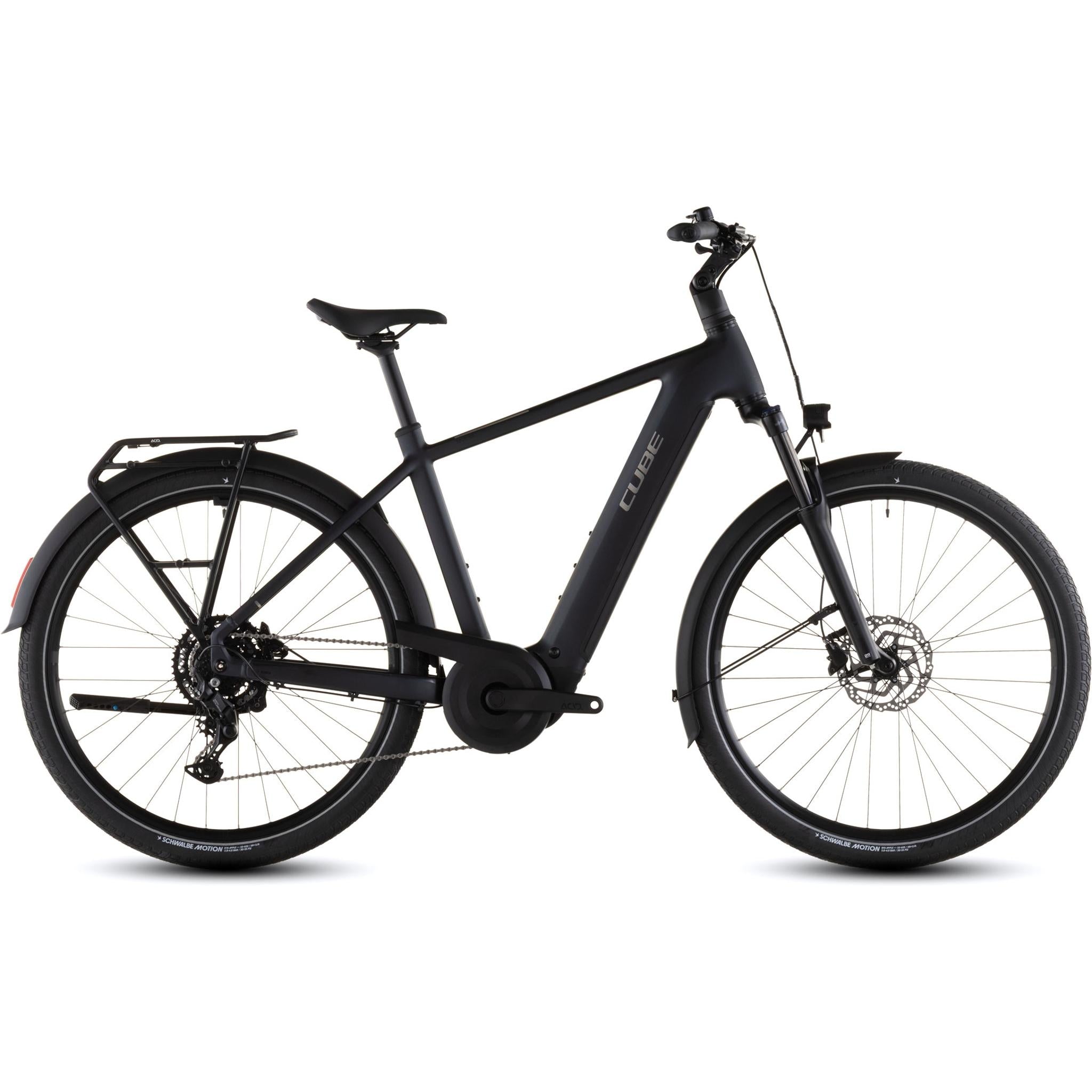 Cube Touring Hybrid ONE 600 Electric Hybrid Bike Coal'n'Chrome ...