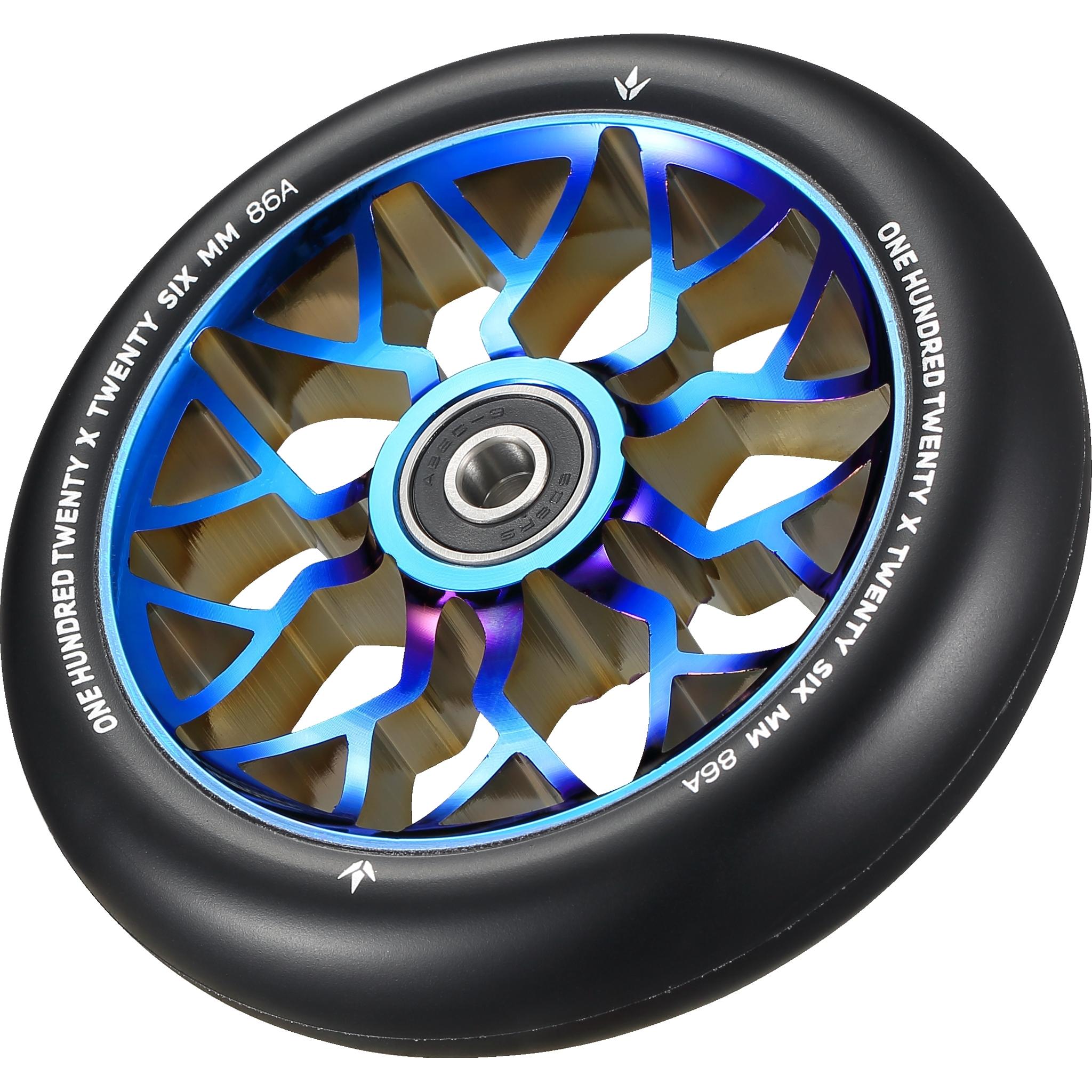 Envy Sector Scooter Wheel 120mm Burnt Pipe/Black – Bicycle Centre